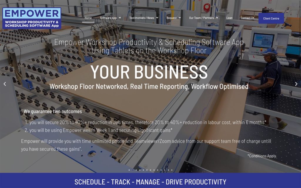 Empower Software Website | Benefitz